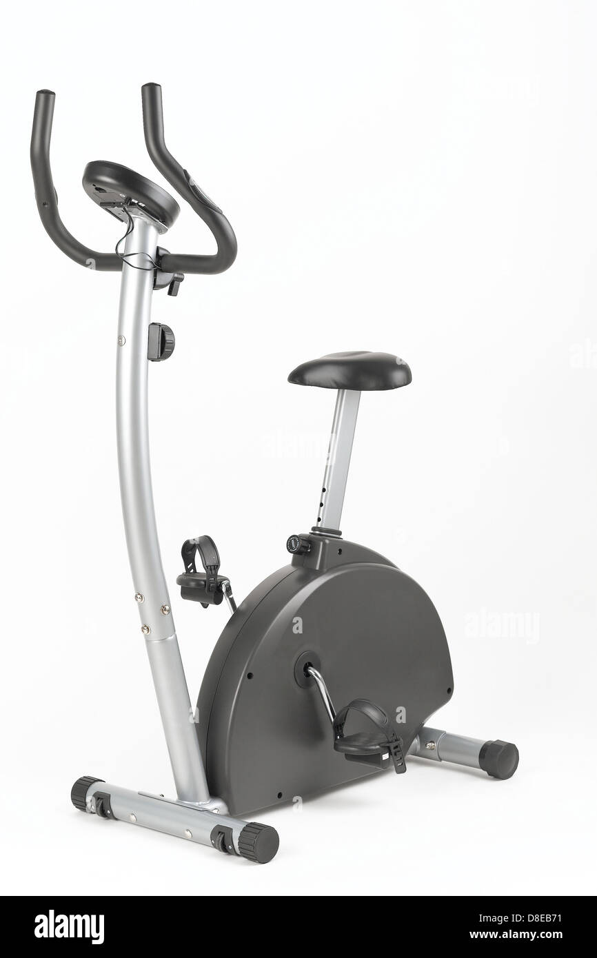 Stationary bike home Cut Out Stock Images & Pictures - Alamy