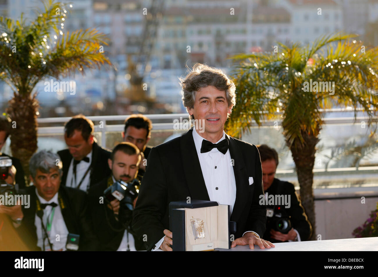 Cannes, France. 26th May 2013. Alexander Payne accepted the award for ...