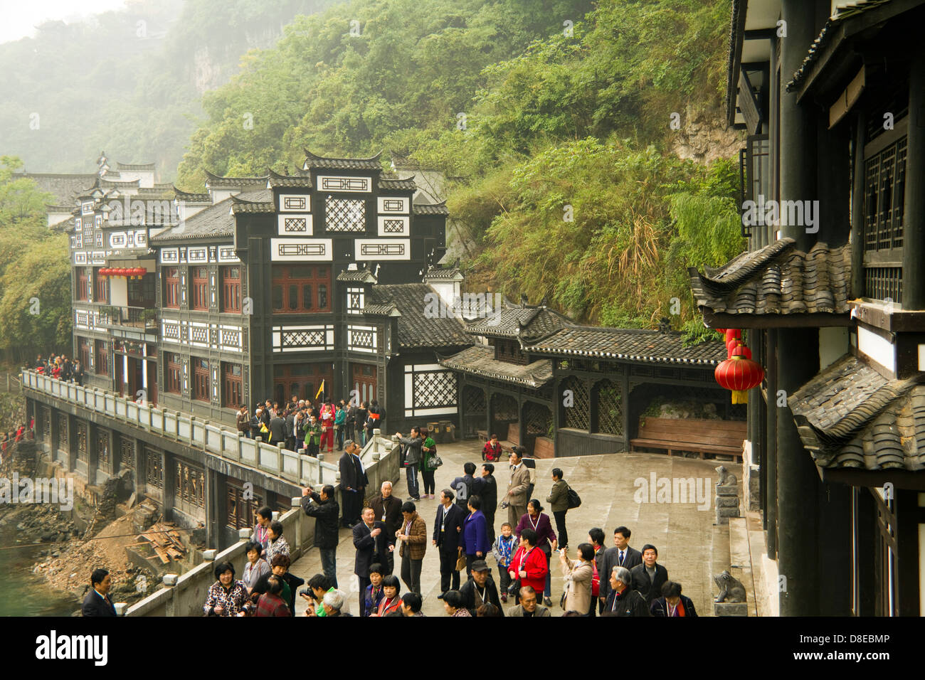 Tribes of the Three Gorges tour, Xiling, China Stock Photo - Alamy