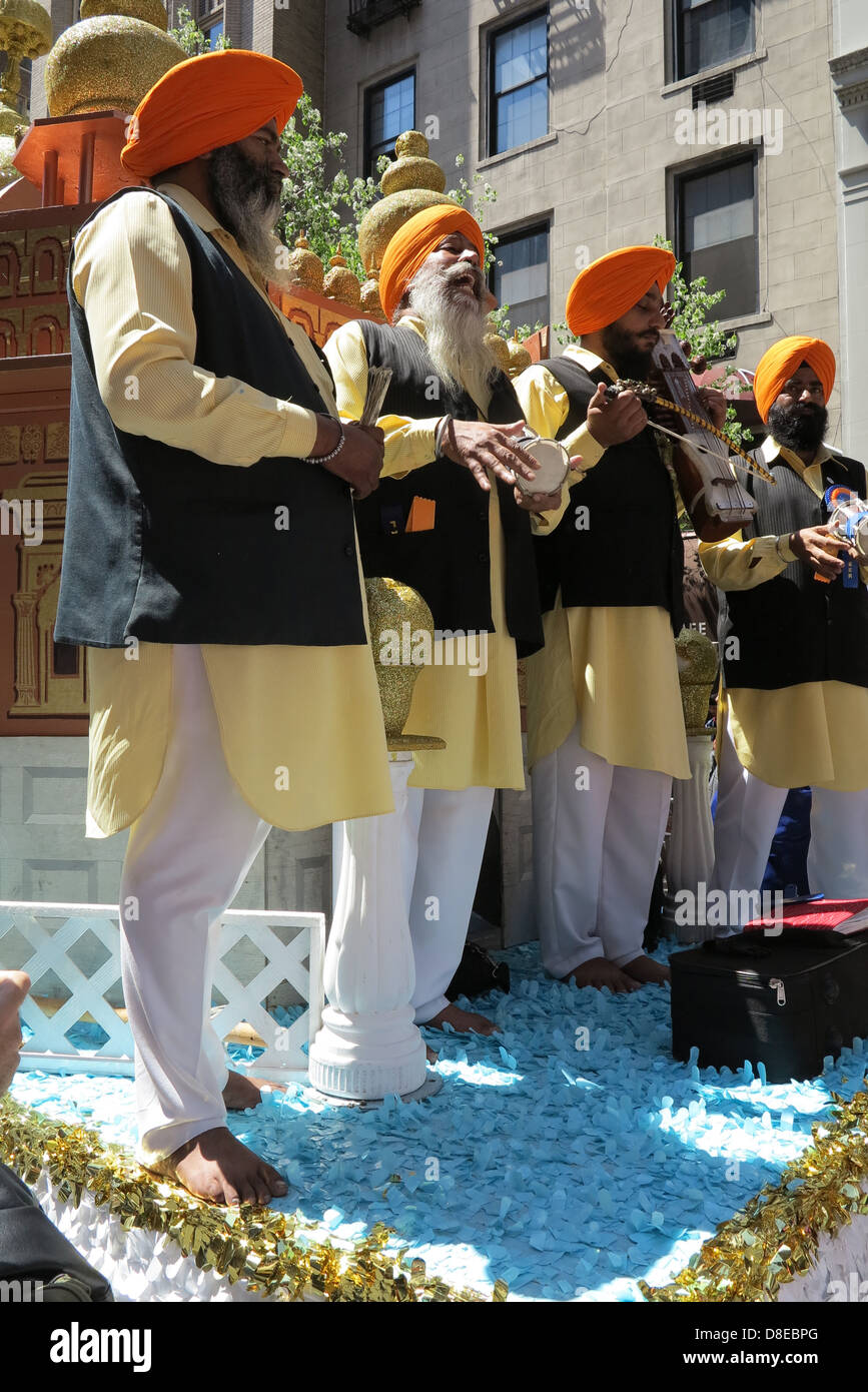 The twenty-sixth annual Sikh Day Parade on Madison Avenue in Manhattan ...