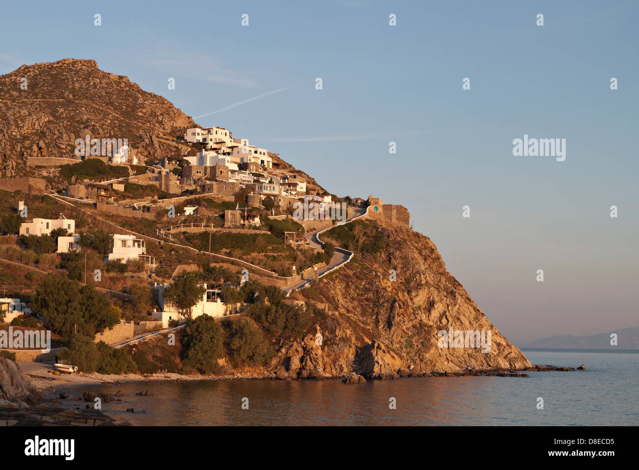 Elia resort at Mykonos island in Greece Stock Photo - Alamy
