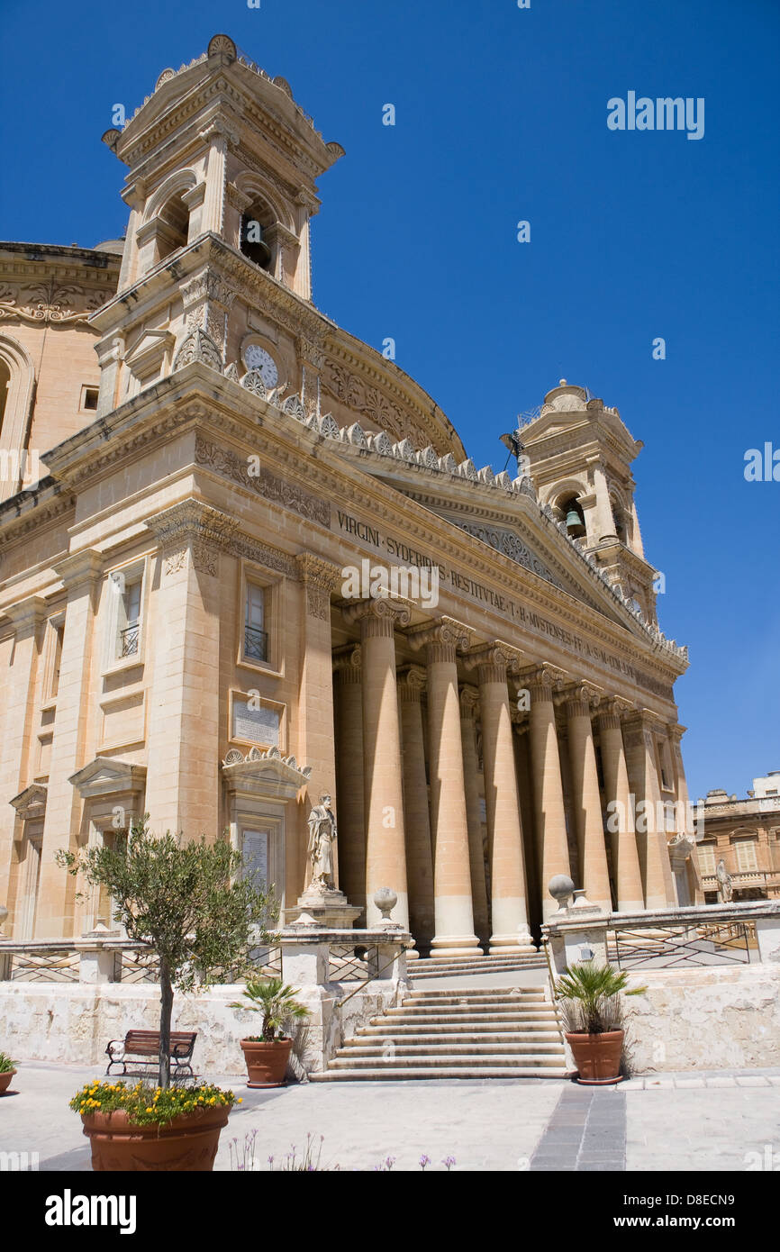 The beautiful church os Mosta - Malta island Stock Photo - Alamy