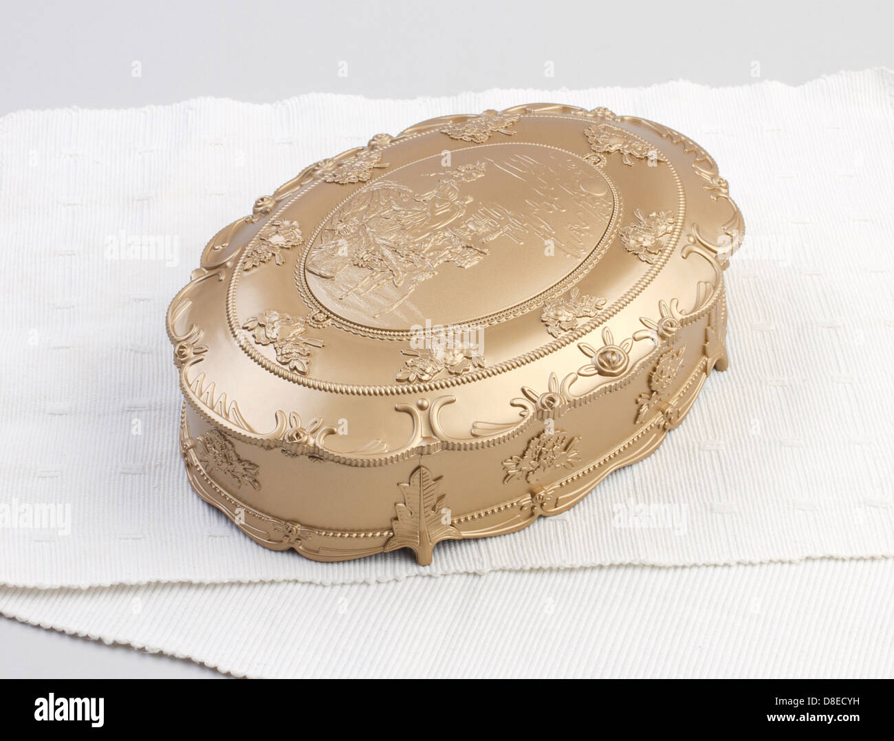 A beautiful moon cake box , the gift for the traditional Chinese mid ...