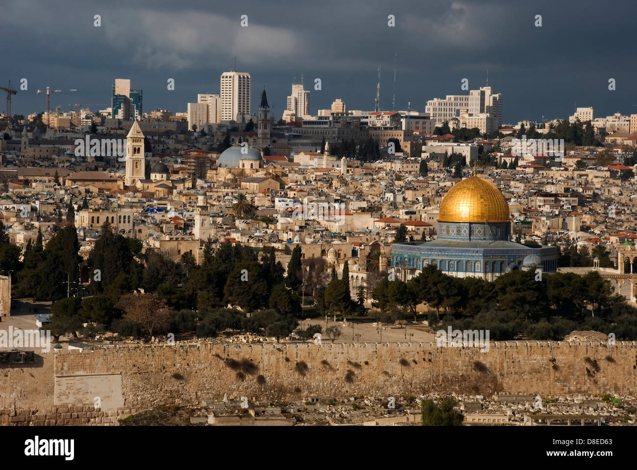 The holy city Jerusalem from Israel Stock Photo - Alamy