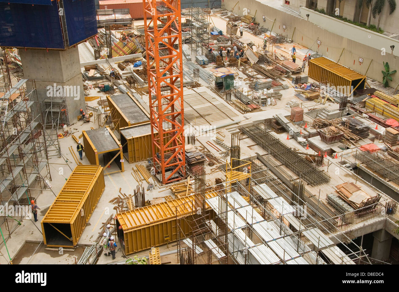 Building Site / Construction Site Stock Photo - Alamy