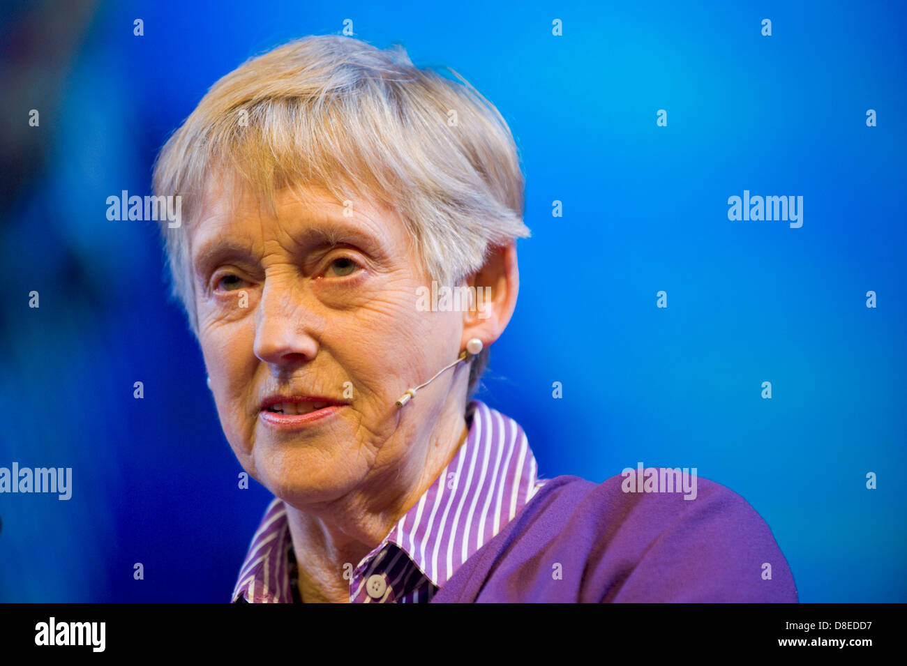Stella Rimington former head of MI5 speaking about her novels and the ...