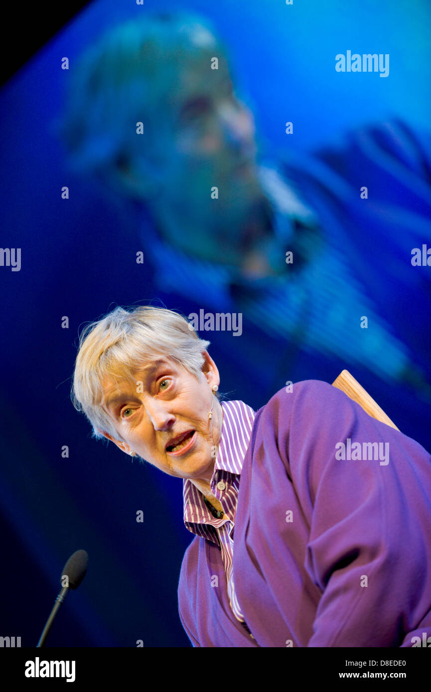 Stella Rimington former head of MI5 speaking about her novels and the ...