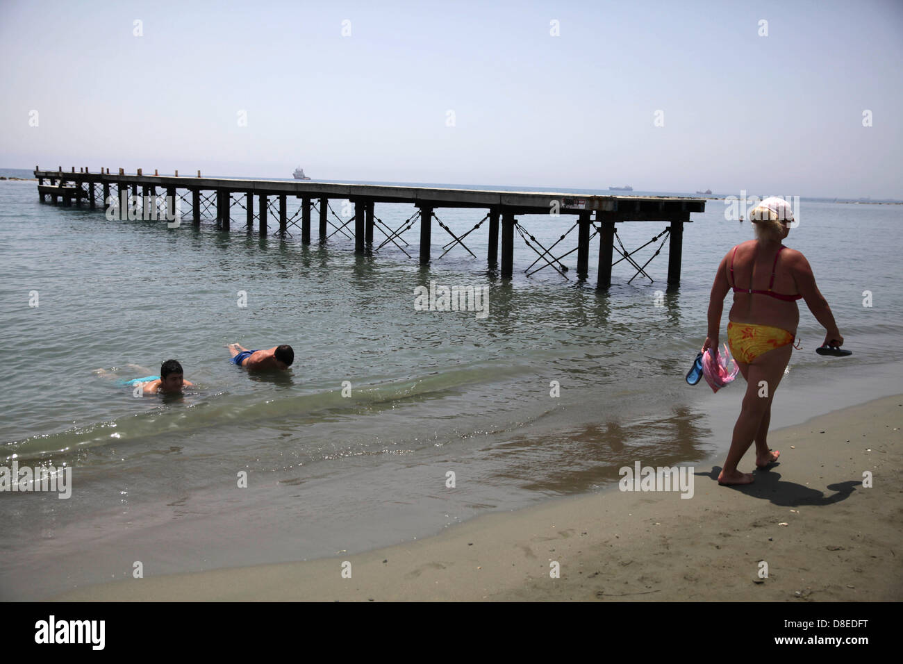 Cyprus,Limassol:Tourists enjoy their vacation in Limassol on May 17 ...