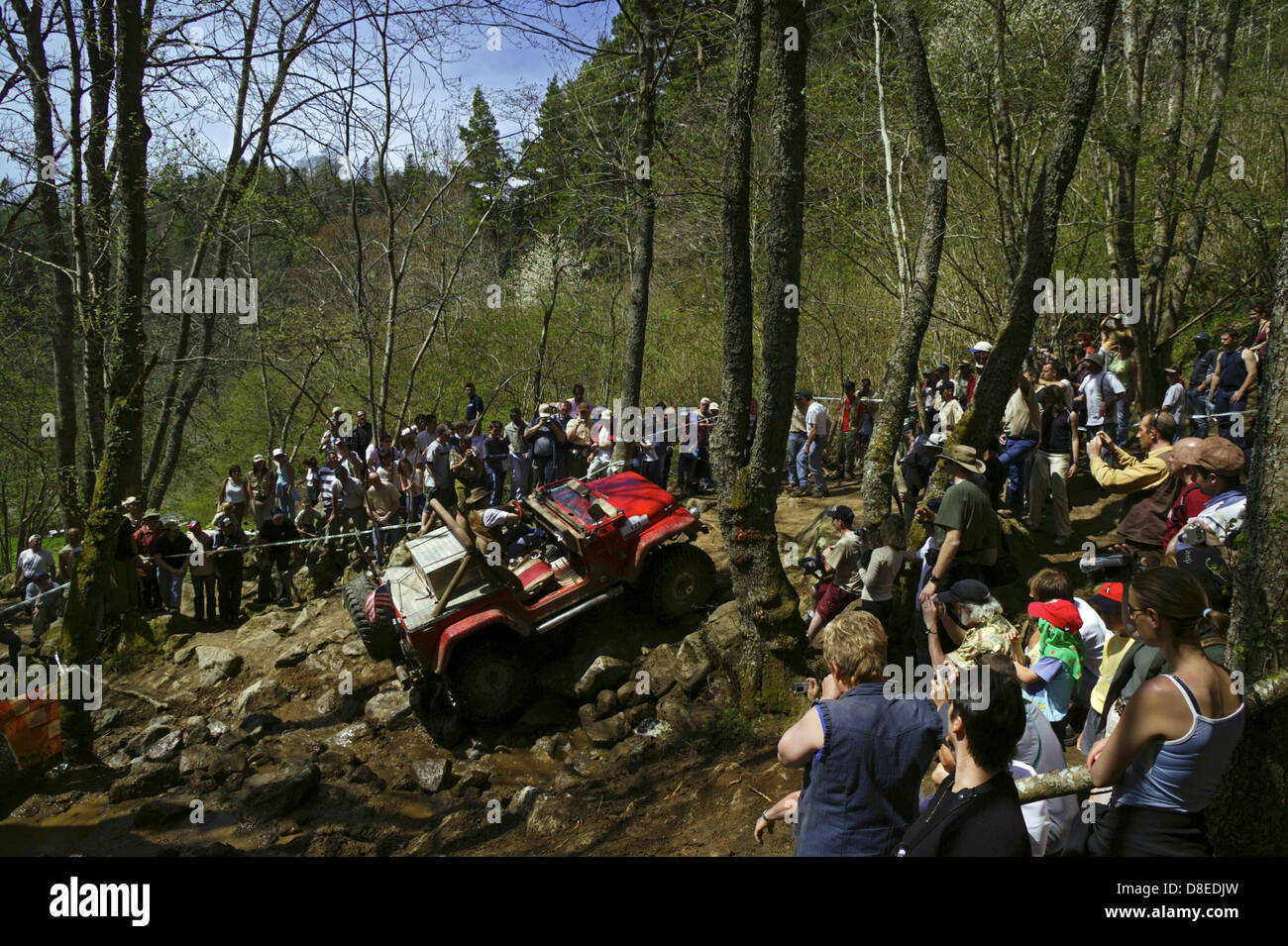 Off Road, Jeep, Puy De Dome, Auvergne, France Stock Photo - Alamy