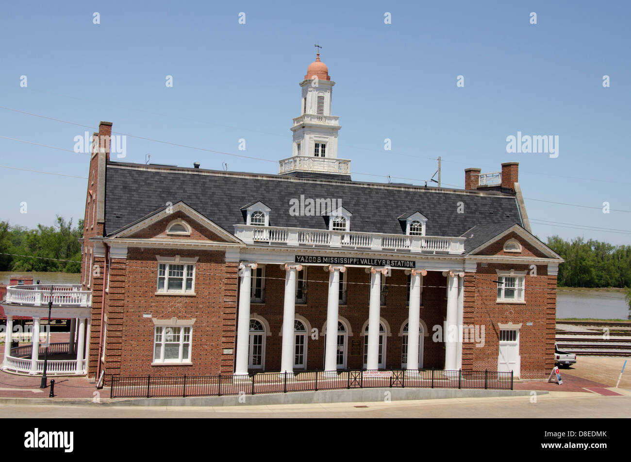 Mississippi vicksburg historic vicksburg depot hi-res stock photography and images - Alamy