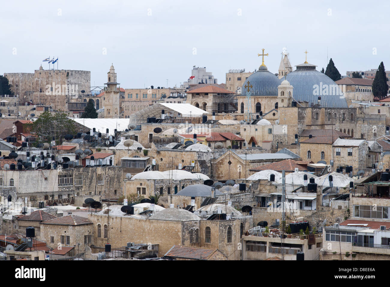 Jerusalem, Old City view Stock Photo - Alamy
