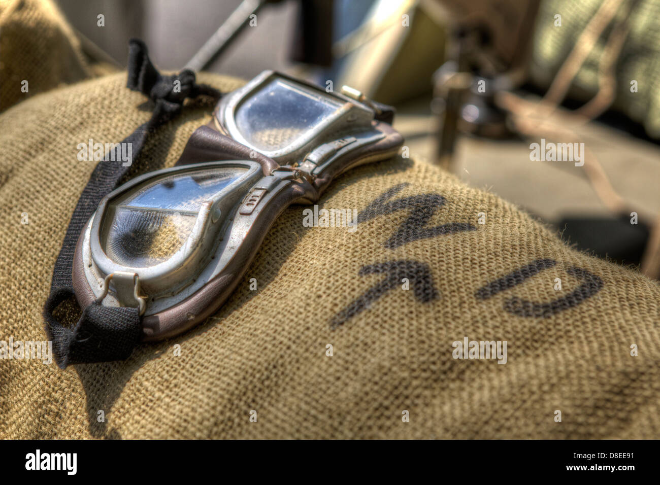 World War 2 Allied Forces Goggles Stock Photo - Alamy