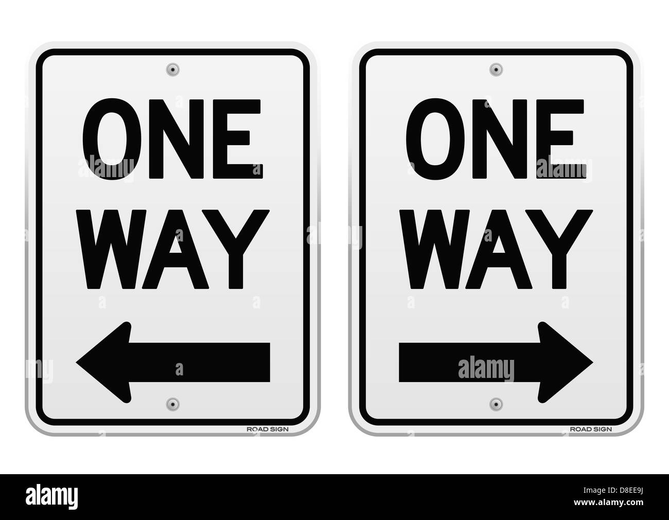 Street signs Cut Out Stock Images & Pictures - Alamy