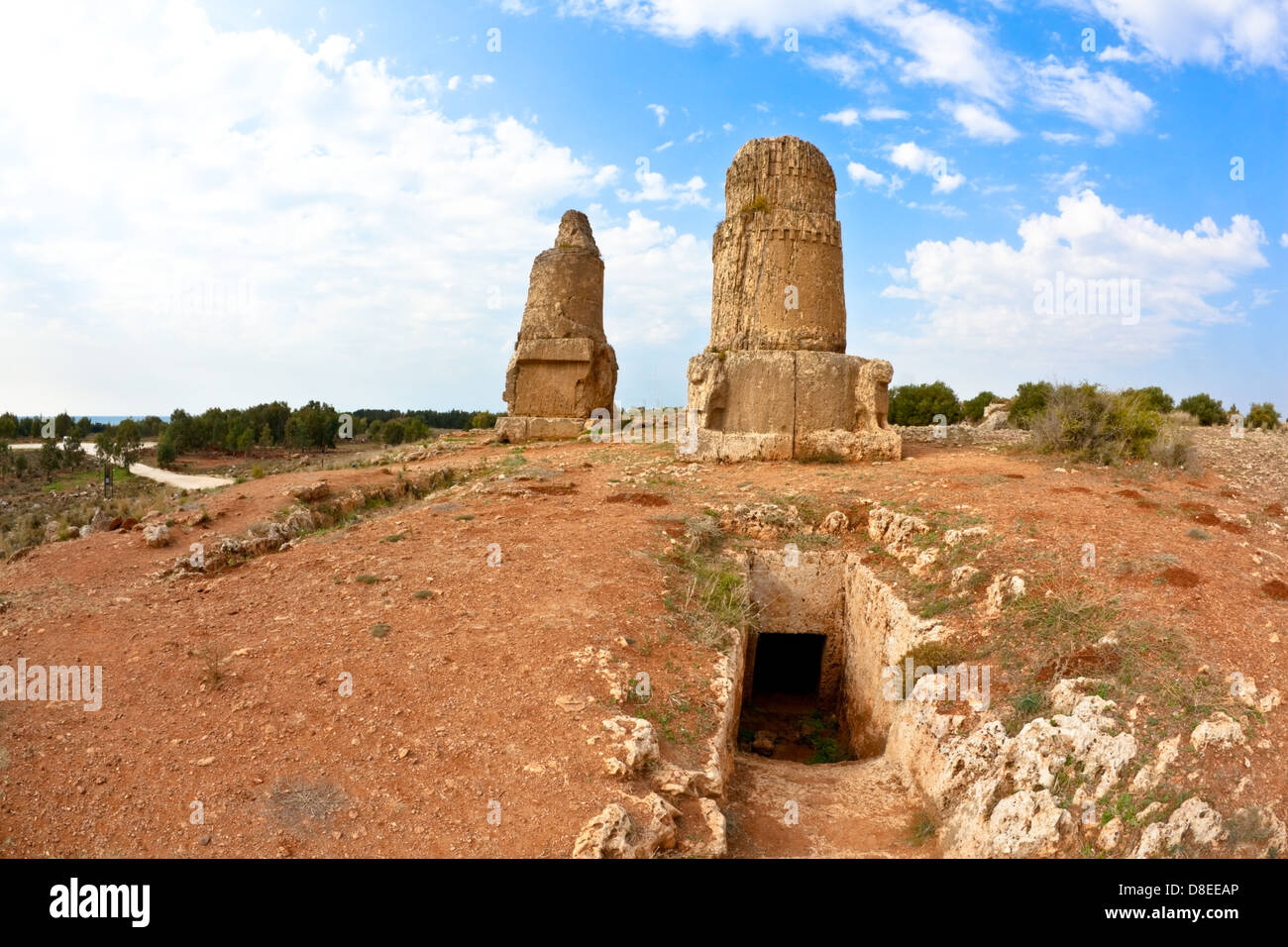 Syria - Tartus ancient place Amrit Stock Photo - Alamy