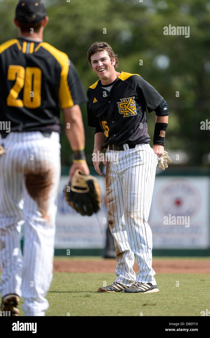 May 26, 2013: Kennesaw State Kal Simmons Infield (15) during A-Sun ...