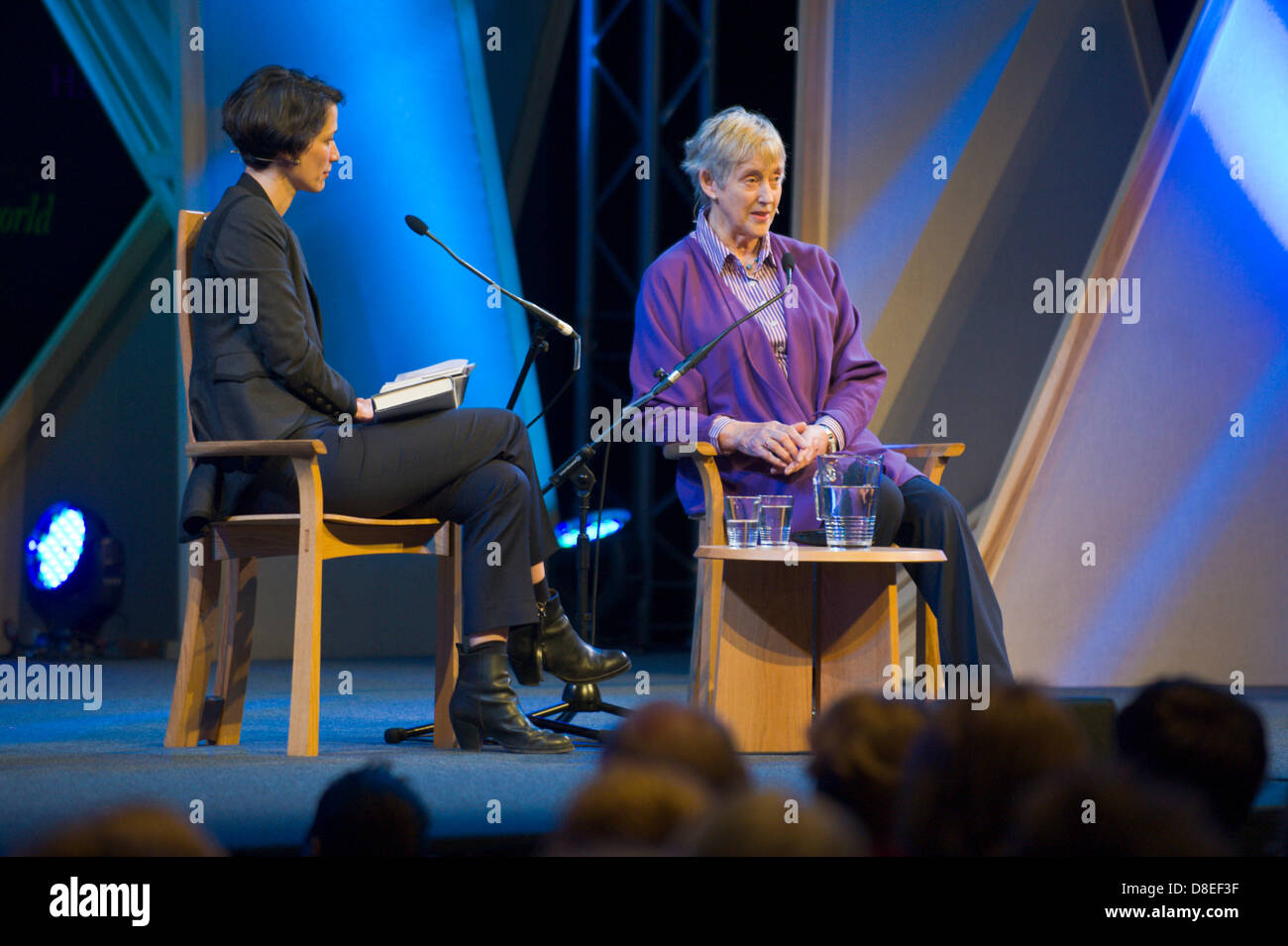Stella Rimington former head of MI5 speaking about the role of the ...