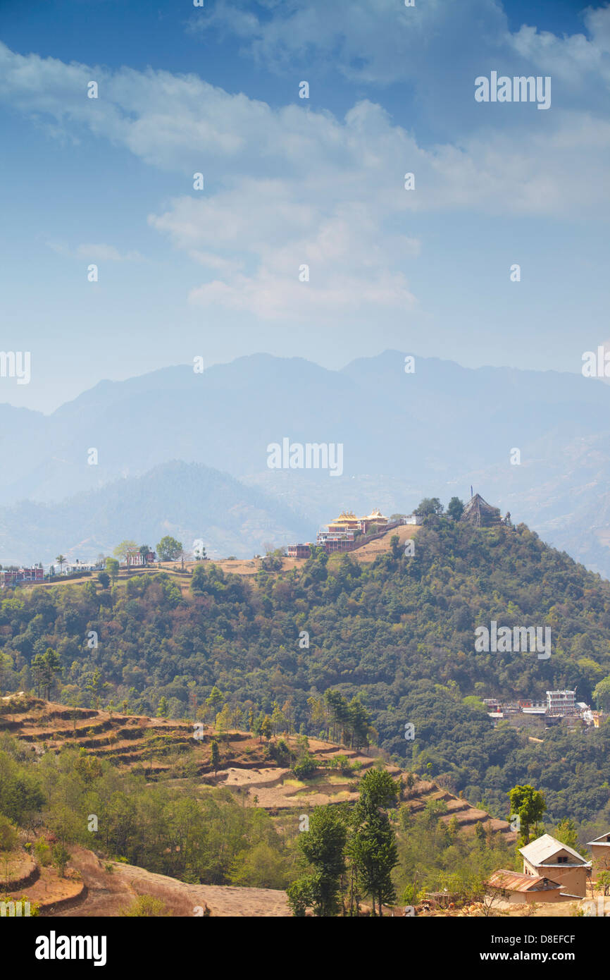 Namobuddha monastery complex, Dhulikhel, Kathmandu Valley, Nepal Stock ...