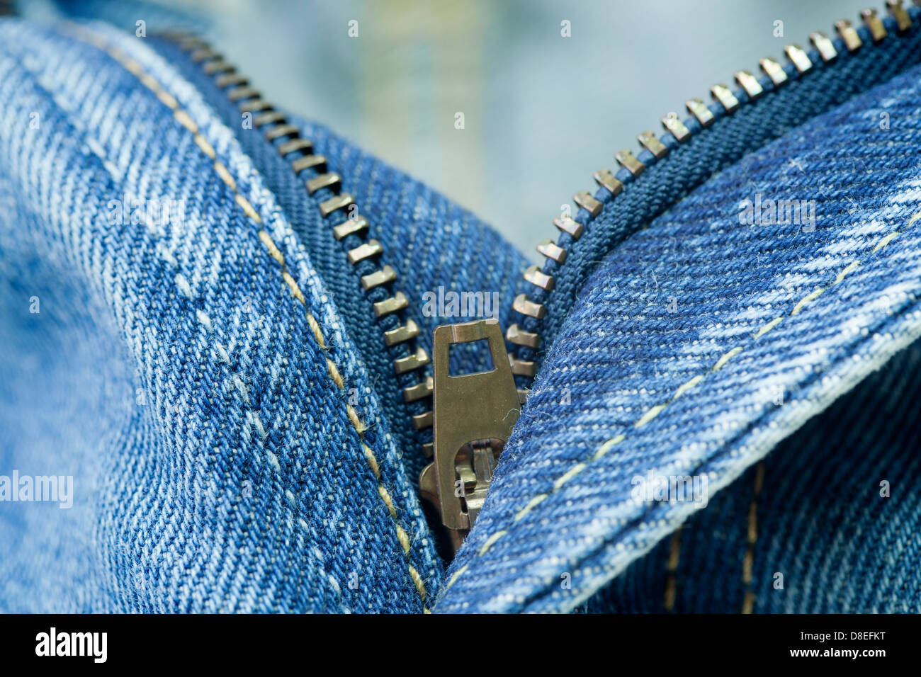 Jean zip hi-res stock photography and images - Alamy
