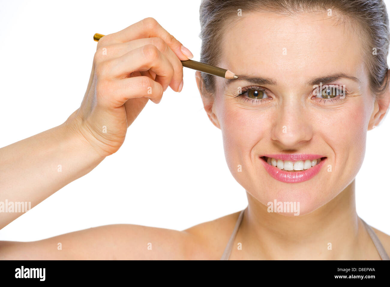 Applying lipliner hi-res stock photography and images - Alamy
