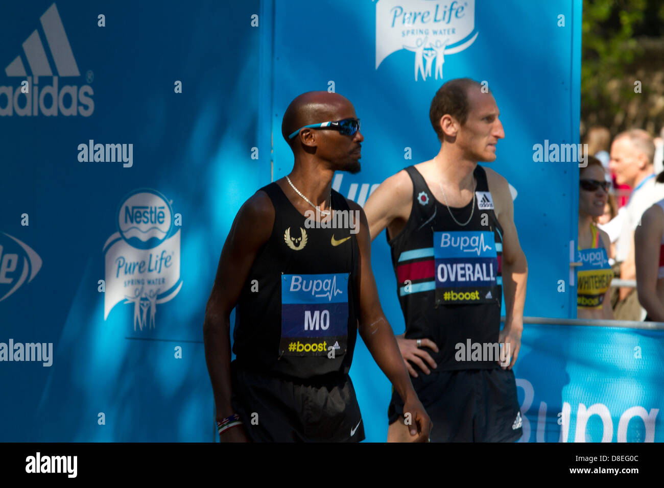 Mo farah distance running hi-res stock photography and images - Alamy