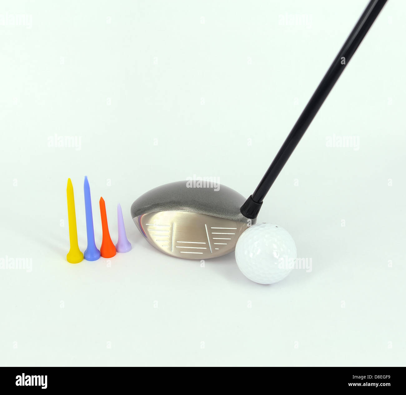 metal golf driver Stock Photo - Alamy