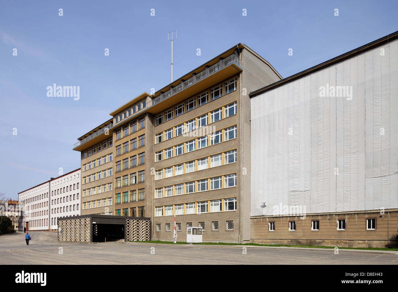 Berlin, Germany, the research and memorial buildings Normannenstrasse ...