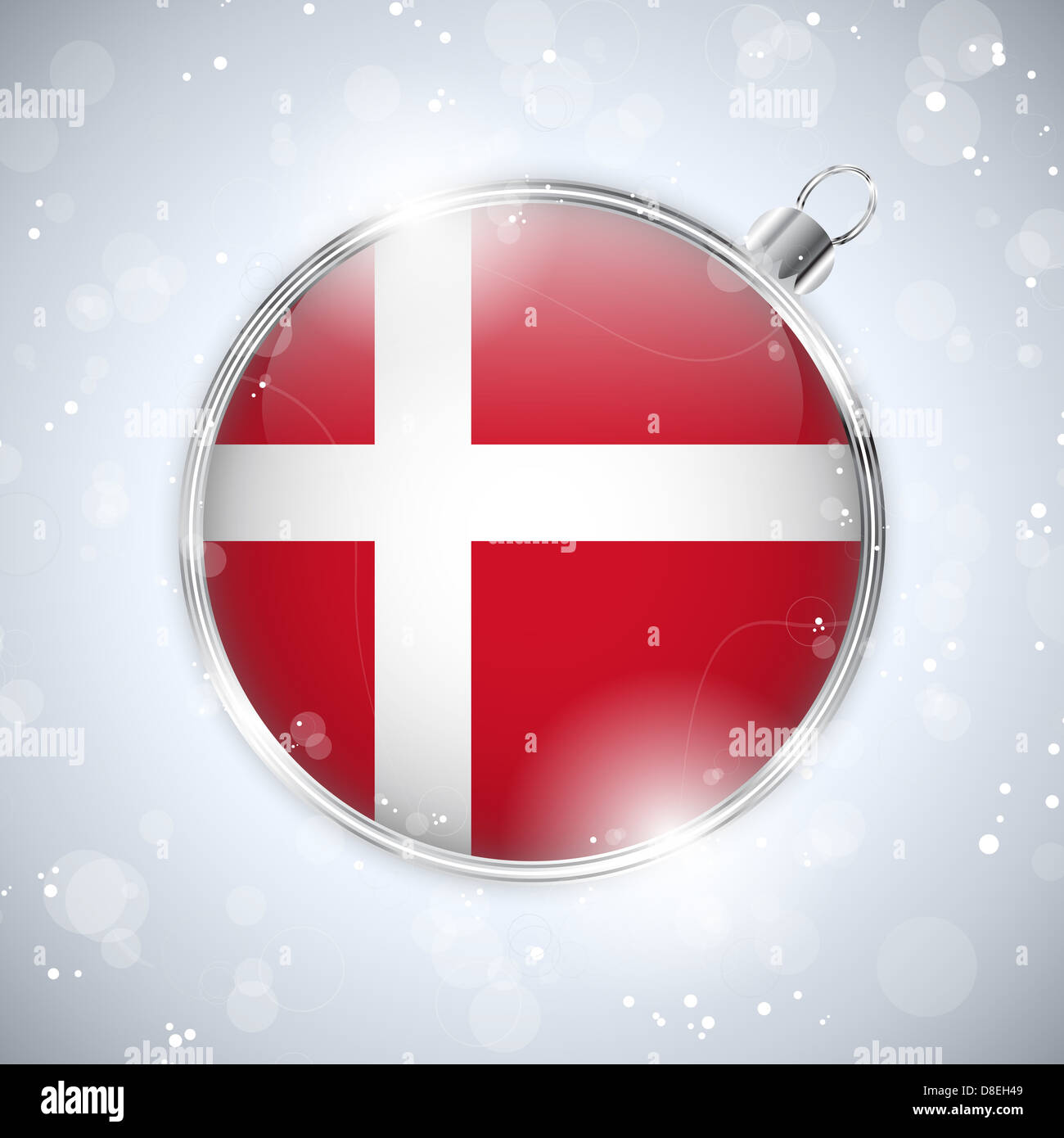 Christmas background danish flag hi-res stock photography and images ...