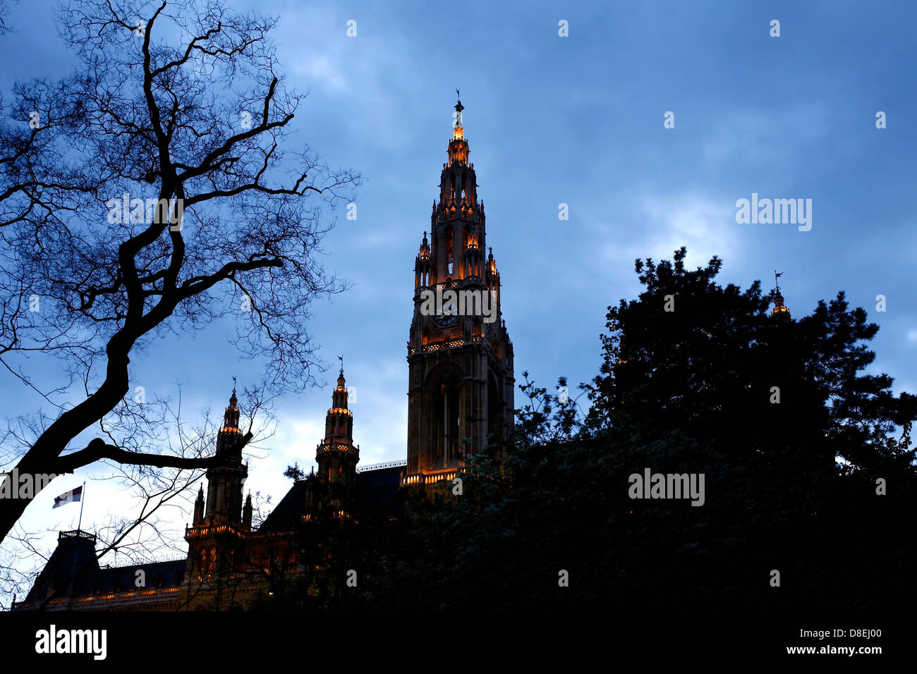 Altes Rathaus, old townhouse, Vienna, Austria, Europe Stock Photo - Alamy