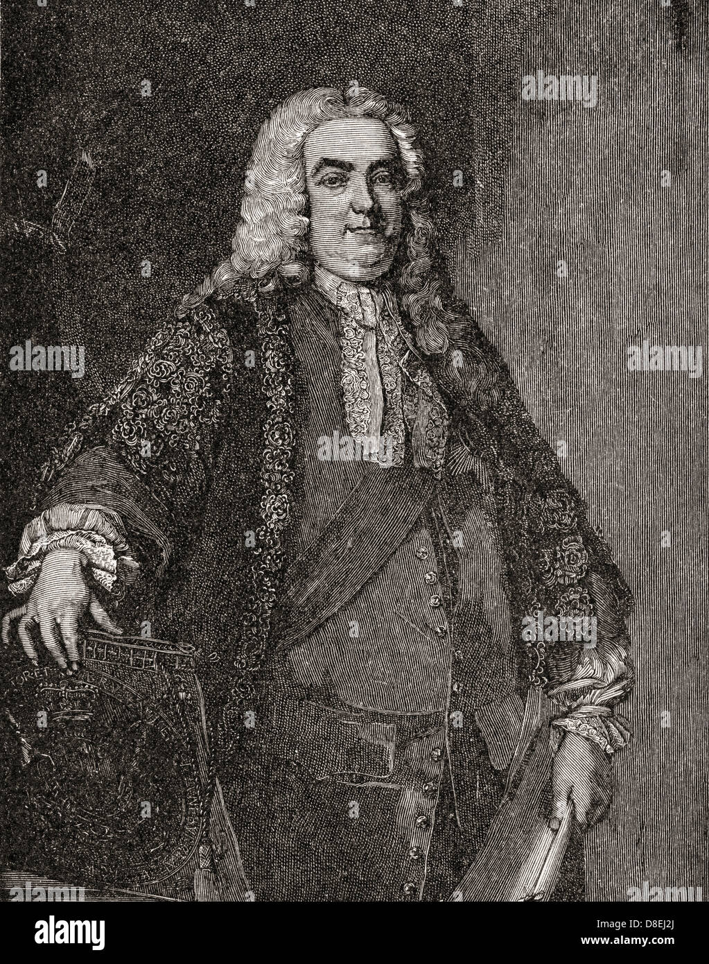 Robert Walpole, 1st Earl of Orford, 1676 – 1745. British statesman ...