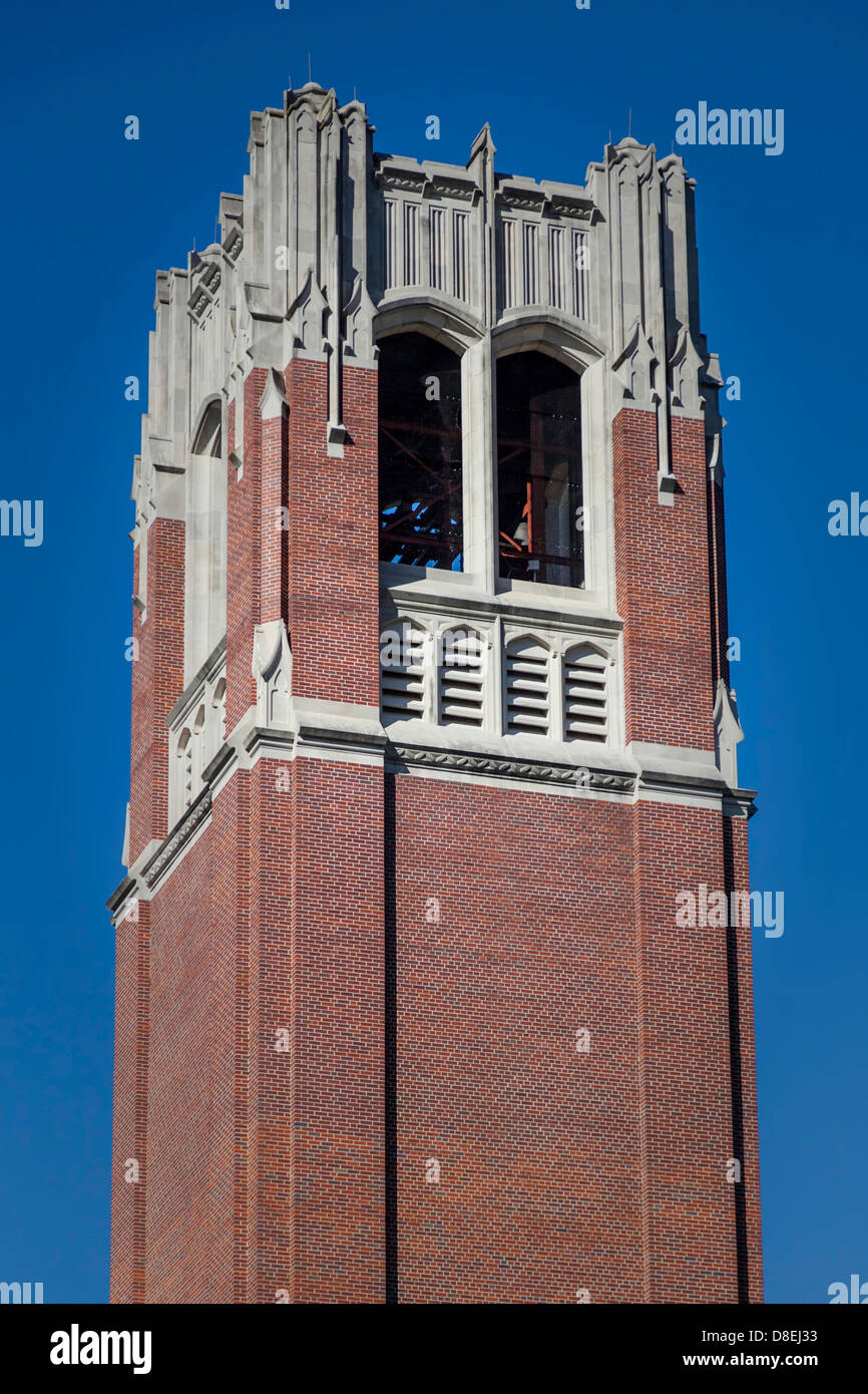 Top of the Century Tower on the University of Florida campus in ...
