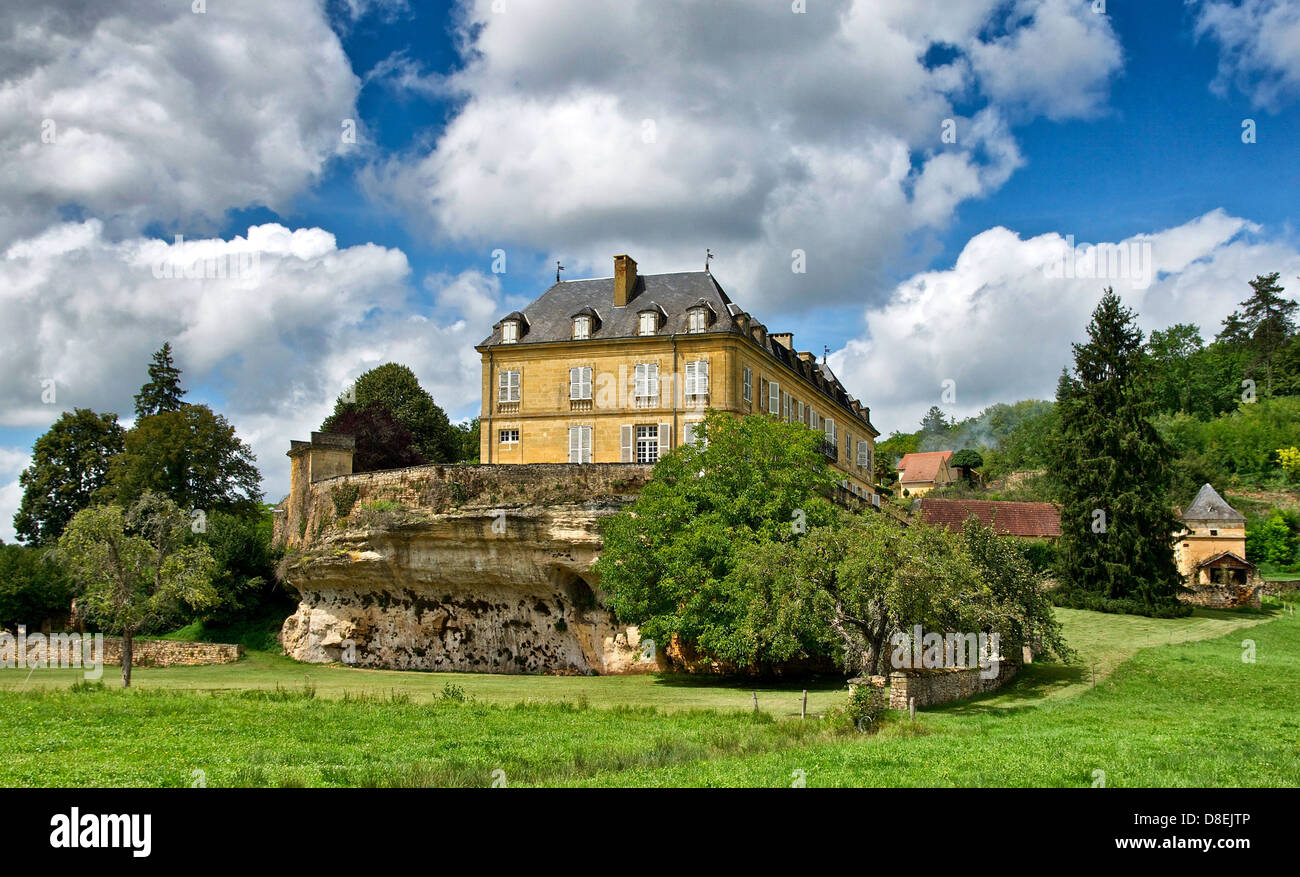 The Château du Roc, located in the Dordogne region of France, is a ...