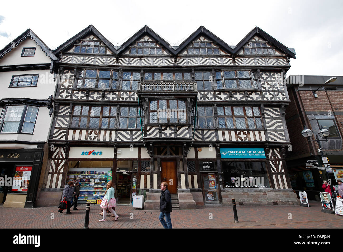 The Ancient High House Greengate Street Stafford Staffordshire Stock ...