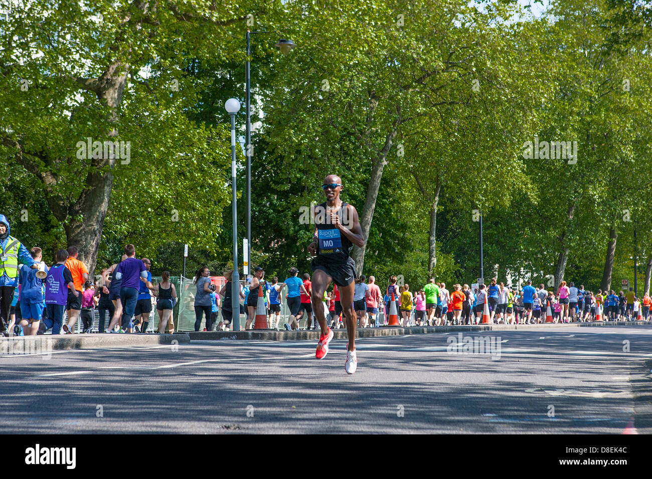 Mo farah running hi-res stock photography and images - Alamy