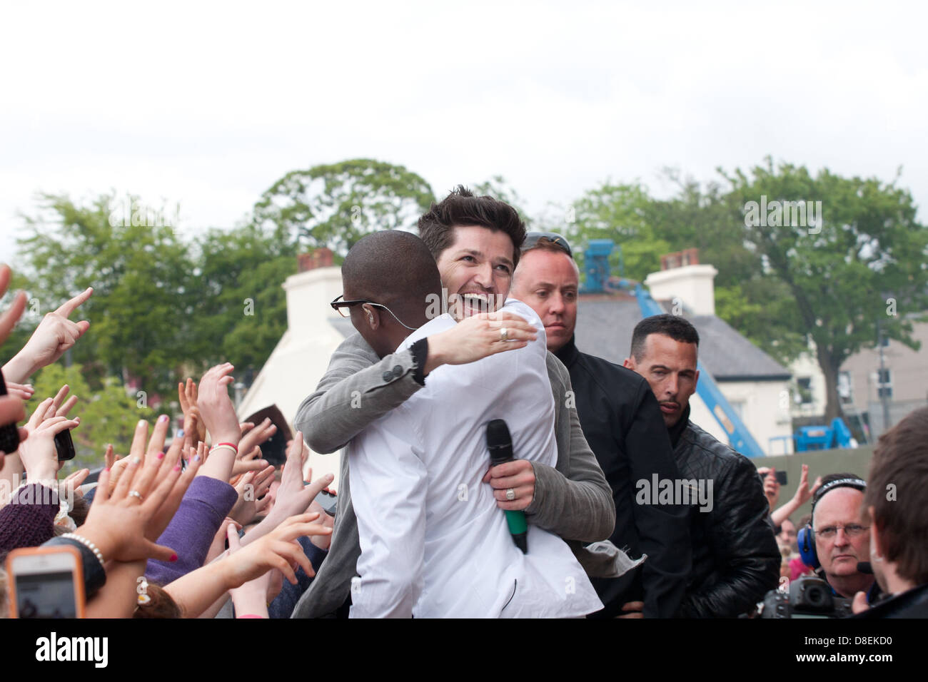 The script performing hi-res stock photography and images - Alamy