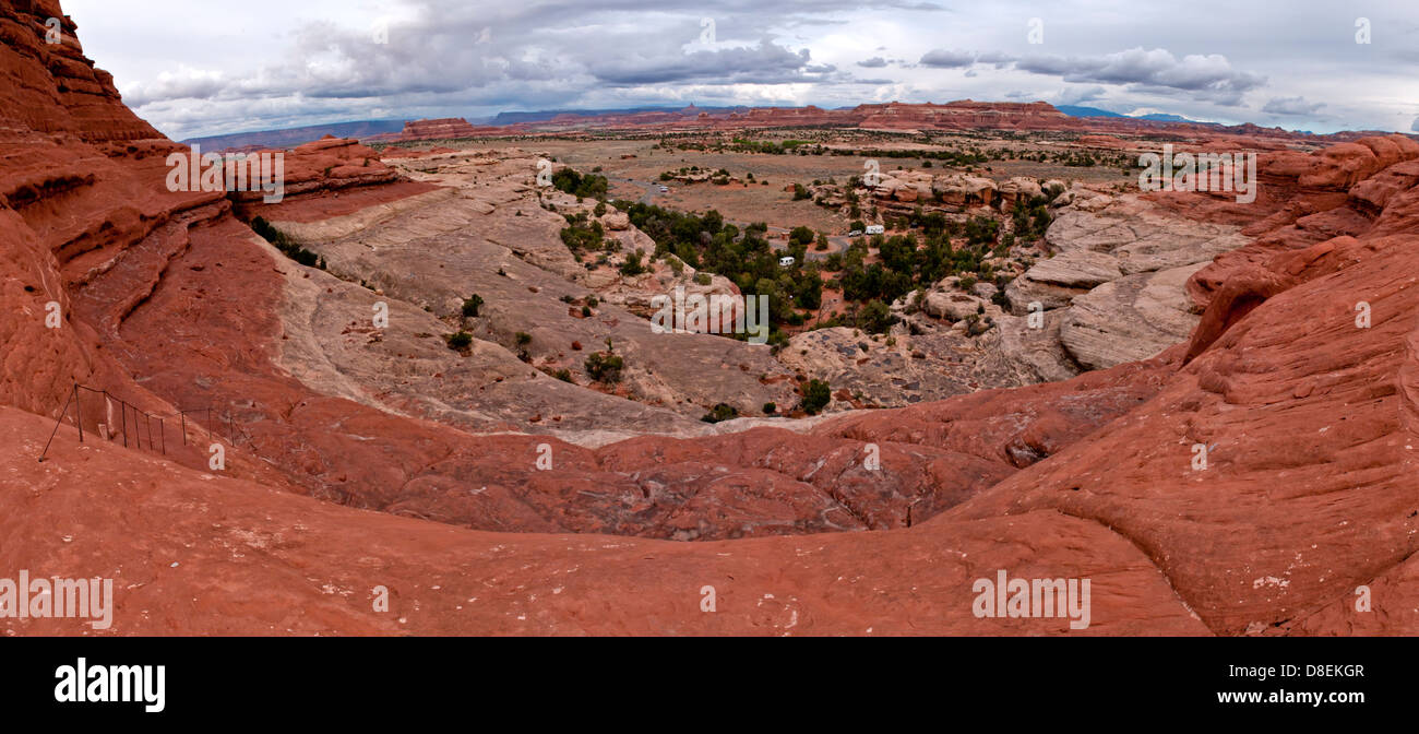 Squaw flat in Needles District Utah Canyonlands Stock Photo - Alamy