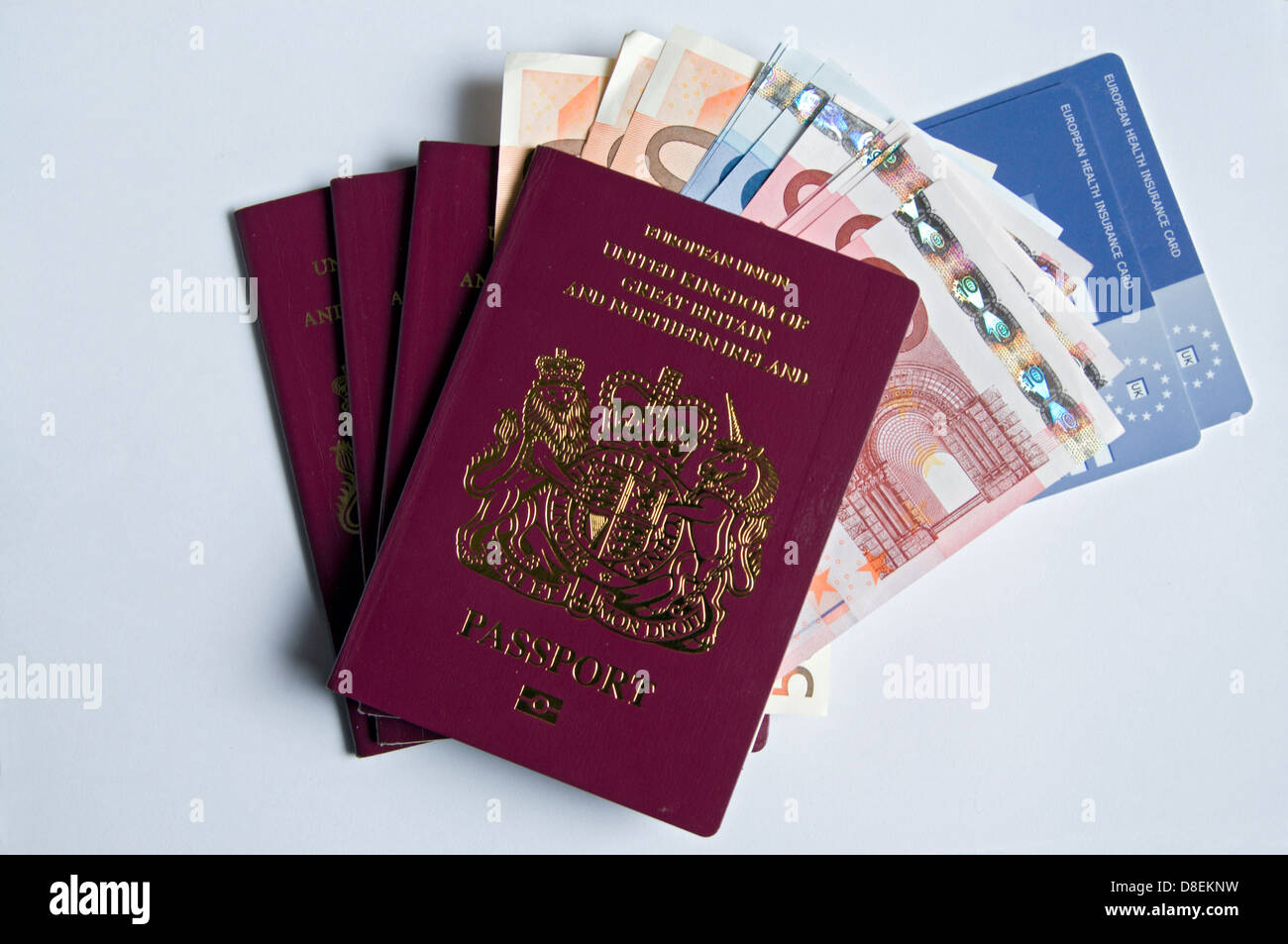 Travel money euros hi-res stock photography and images - Alamy
