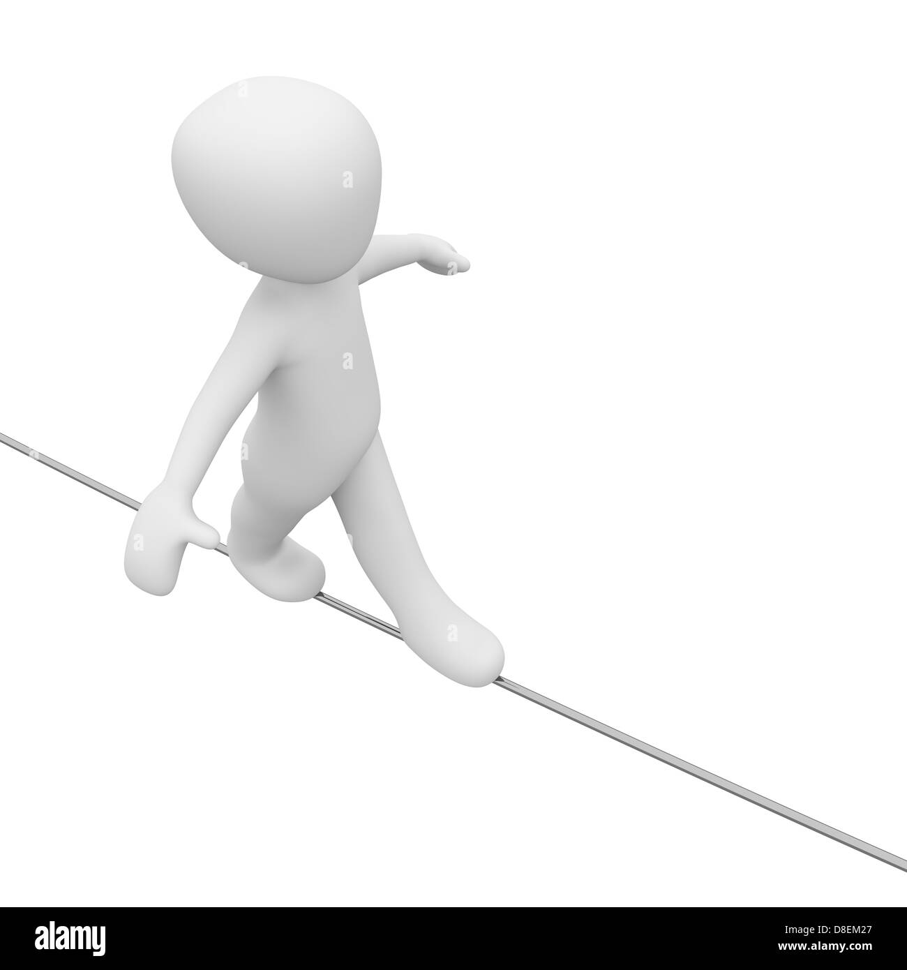 3d abstract human Black and White Stock Photos & Images - Alamy