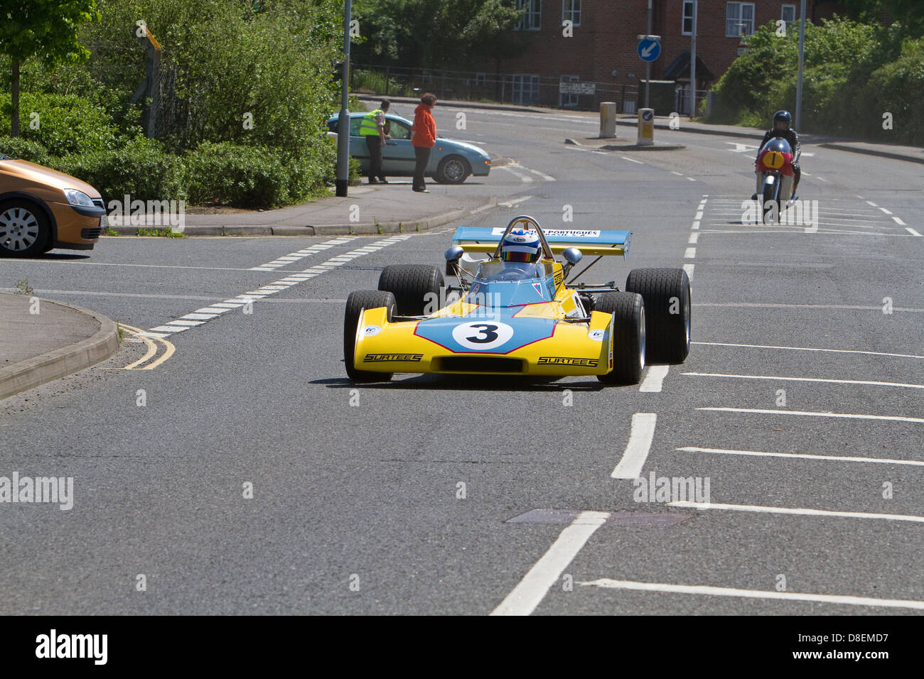 John Surtees team at the Edenbridge Fun Day. The TS15 2-litre Formula 2 ...