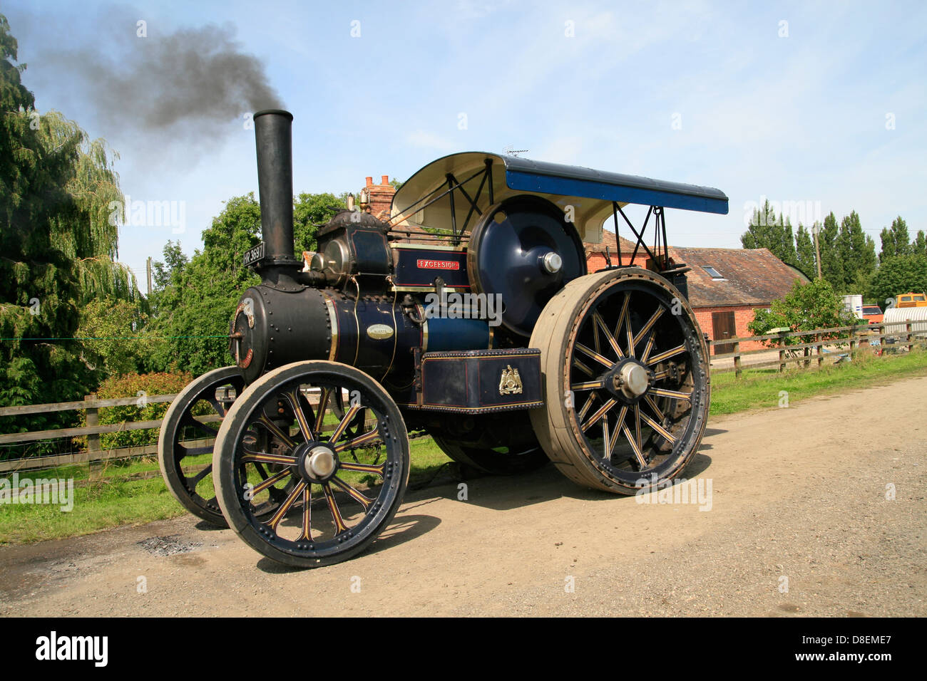 Fowler road locomotive hi-res stock photography and images - Alamy