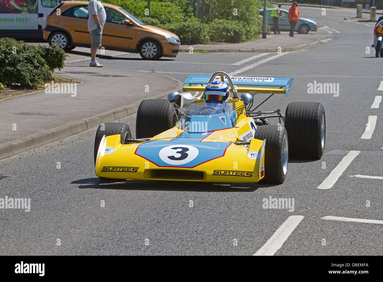 John Surtees team at the Edenbridge Fun Day. The TS15 2-litre Formula 2 ...