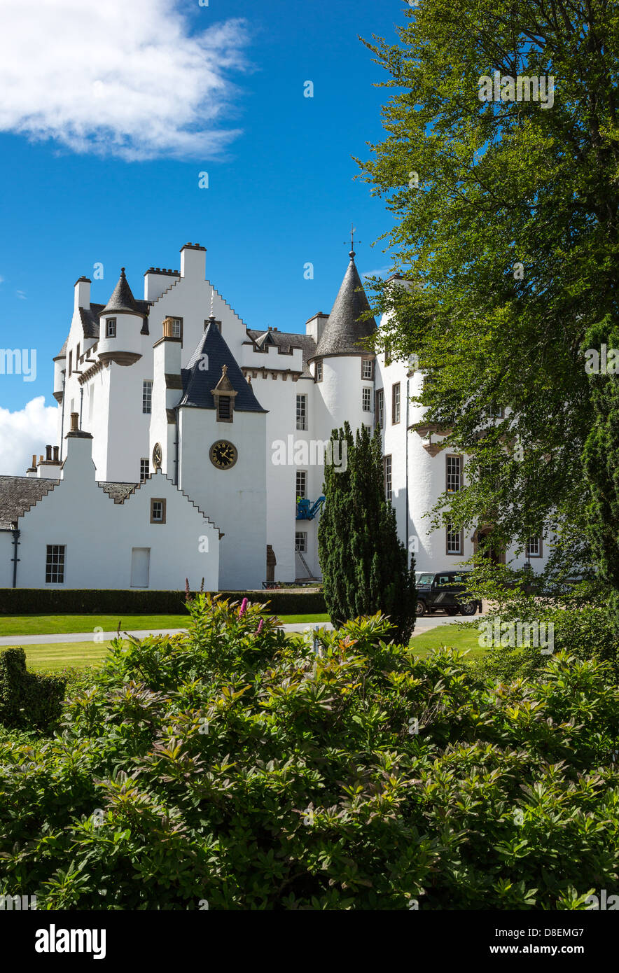 Great Britain, Scotland, Perthshire, Blair Atholl, the Blair castle ...