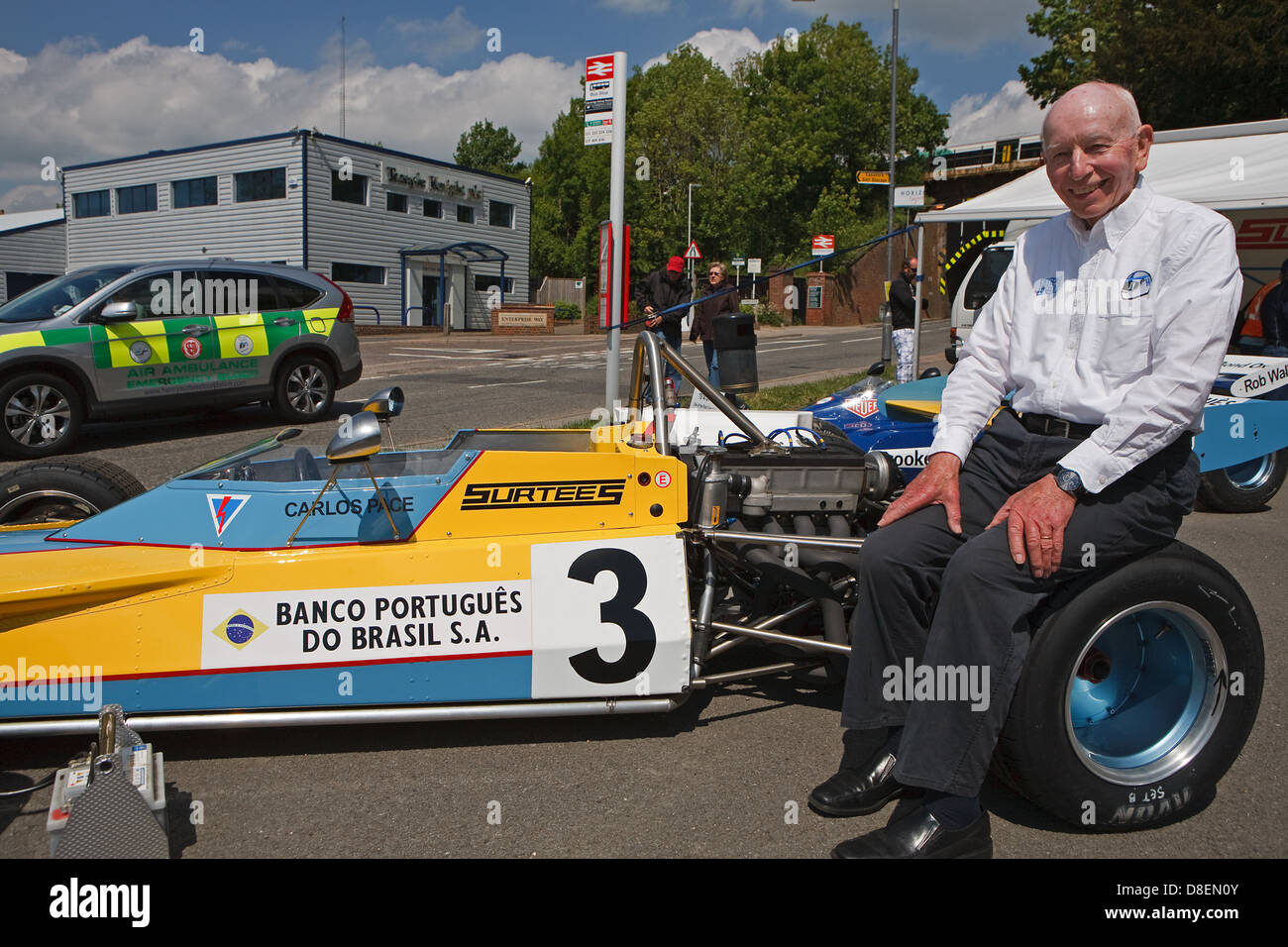 John Surtees team at the Edenbridge Fun Day. The TS15 2-litre Formula 2 ...