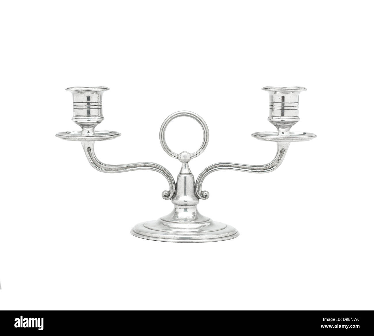 Vintage table candlestick for home decoration Stock Photo - Alamy