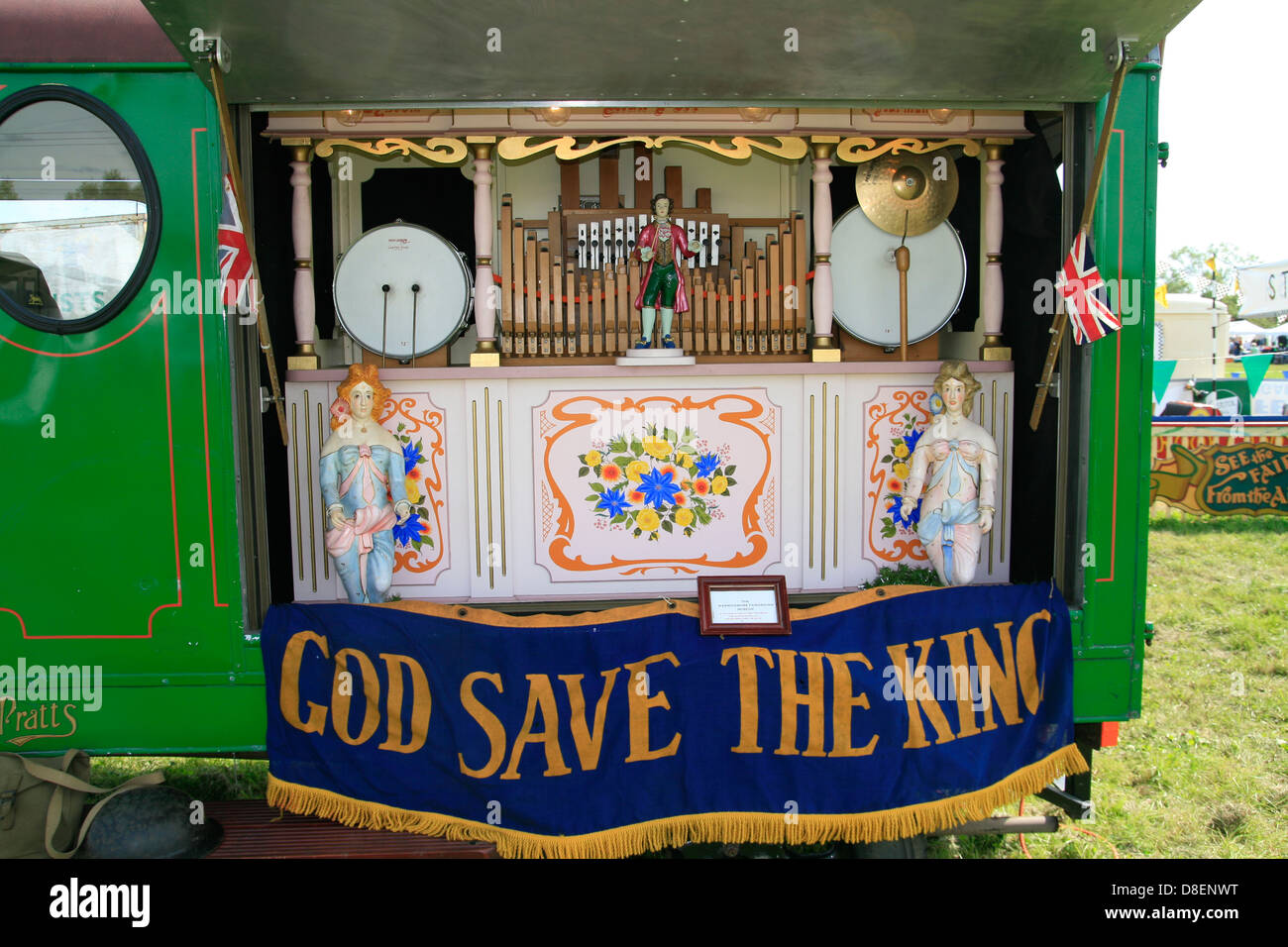 Warwickshire Fairground Museum organ Steam and Vintage Rally Evesham ...