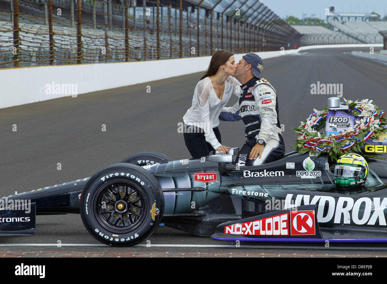Tony Kanaan And Wife Hi Res Stock Photography And Images Alamy