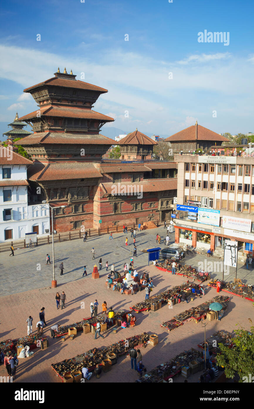 View of Basantapur Square, Durbar Square (UNESCO World Heritage Site ...
