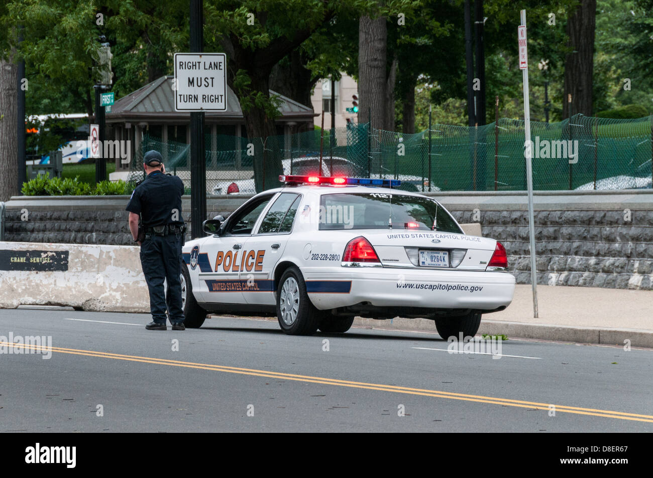 United States Capitol Police Ford Crown Victoria Police Car, Washington ...