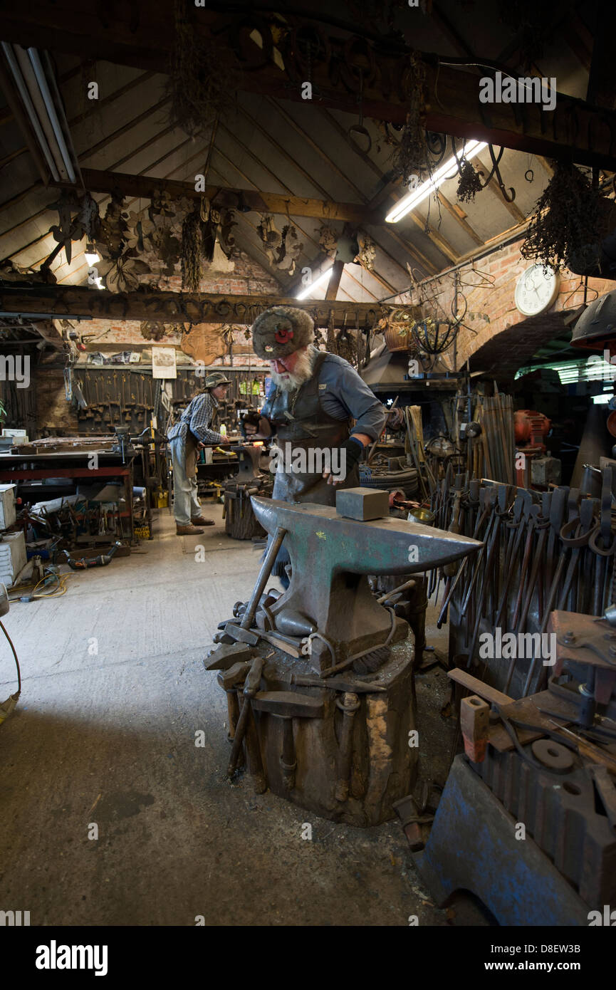 Working forge Suffolk Stock Photo - Alamy