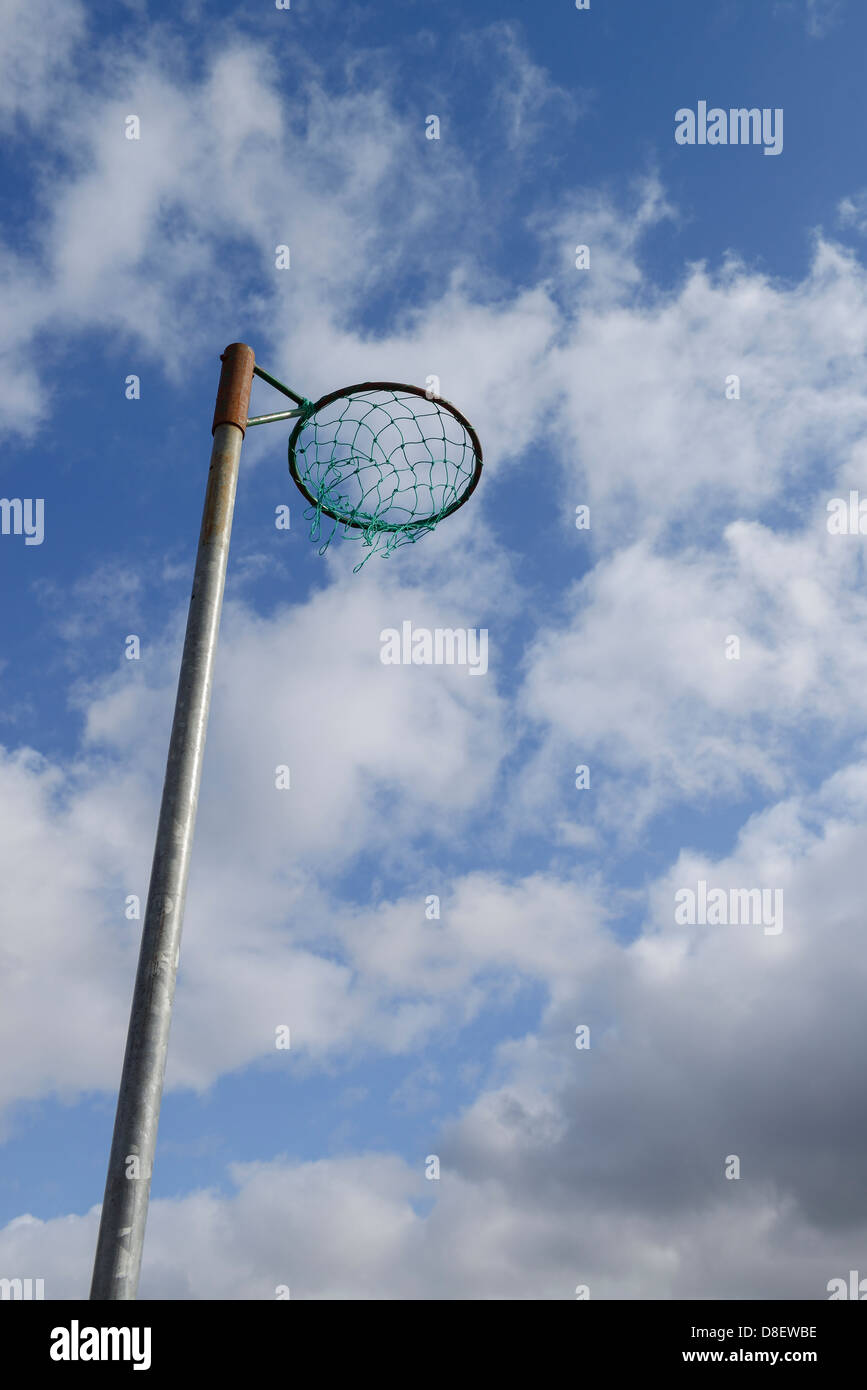 Netball Ball And Hoop