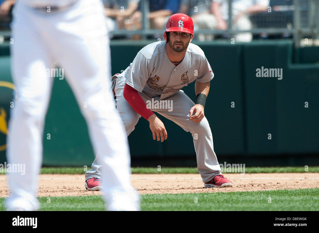 May 27, 2013 - Kansas City, MO, United States - St. Louis Cardinals ...